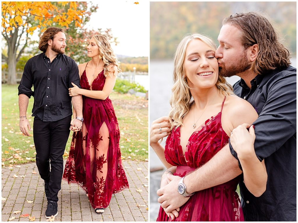 Fall Engagement Session at Dockside Park | Allison & Dominic ...
