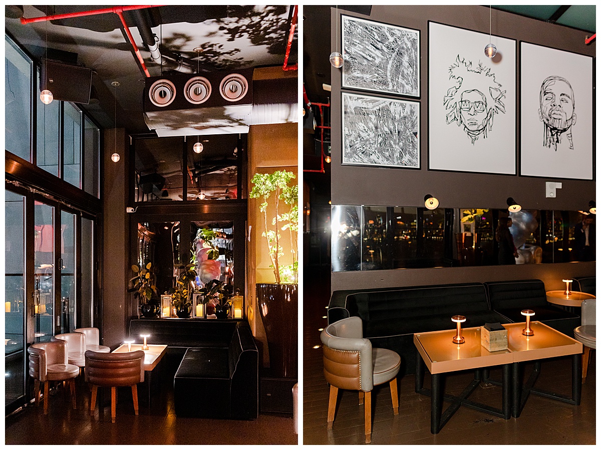 NYC Bar Hugo Rooftop Engagement Party | Sammi + Jason ...